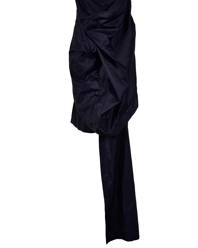 1990's Vivienne Westwood Sculptural Black Asymmetrical Dress For Sale ...