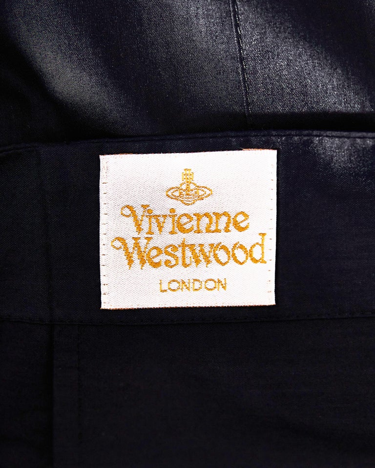 1990's Vivienne Westwood Sculptural Black Asymmetrical Dress For Sale ...