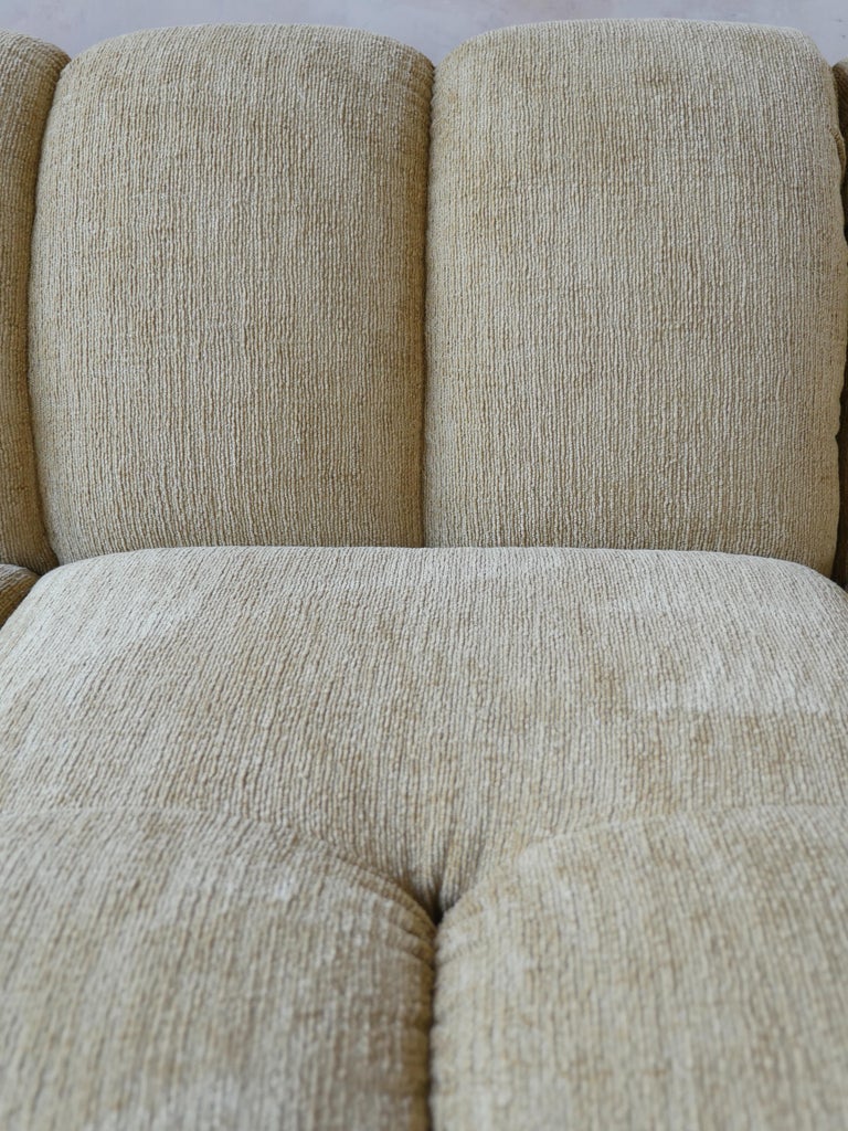 1990s Weiman Art Deco Designer Sectional Sofa at 1stDibs