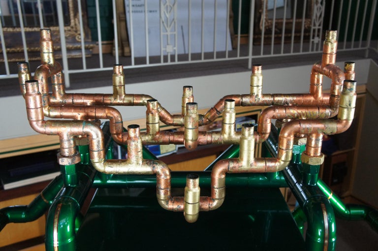 1991 Joel Otterson California Candied Apple Copper Mixed Media Art ...