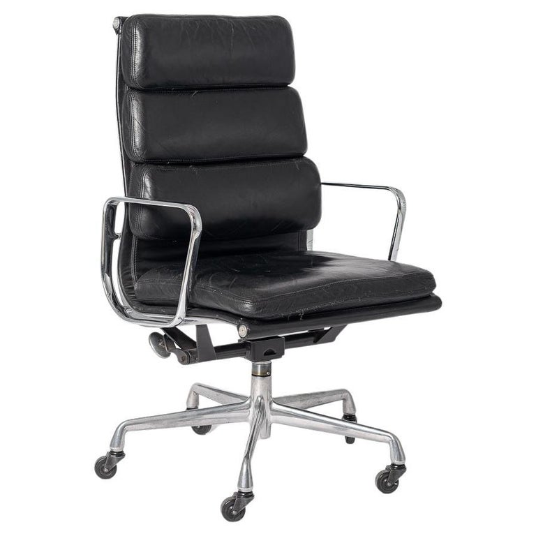 1992 Eames for Herman Miller Aluminum Group Soft Pad Office Chair For ...