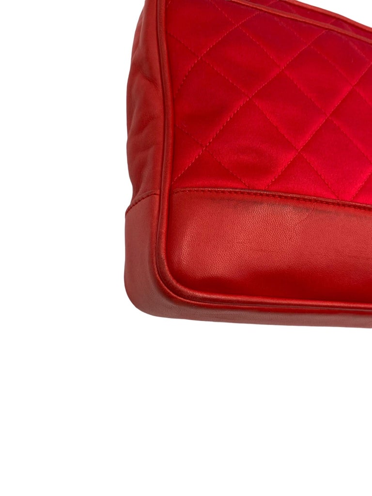 1994 Chanel Camera Bag Red Vintage Shoulder Bag For Sale at 1stDibs