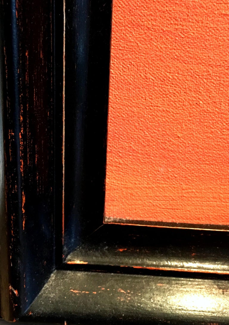 1994 Original Oil on Canvas Life Size Painting "Lady and Chair" by ...