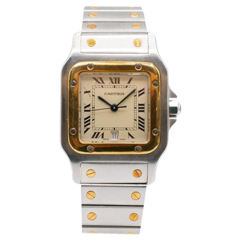 Vintage Baume and Mercier Avant Garde 5118.038 Stainless Steel and 18K ...