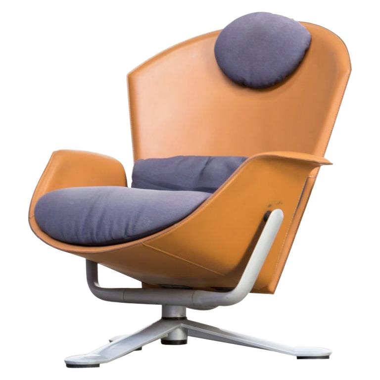 1994s Pelikan Design ‘Ypsilon’ Lounge Swivel Fauteuil for Matteograssi ...