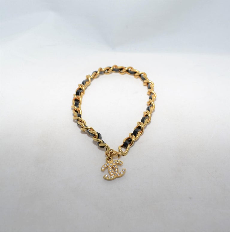 1995 Chanel Vintage Chain Anklet at 1stDibs | chanel anklet, 1995 ...