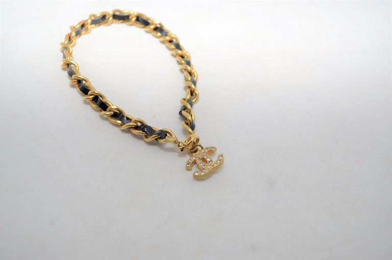 1995 Chanel Vintage Chain Anklet at 1stDibs | chanel anklet, 1995 ...