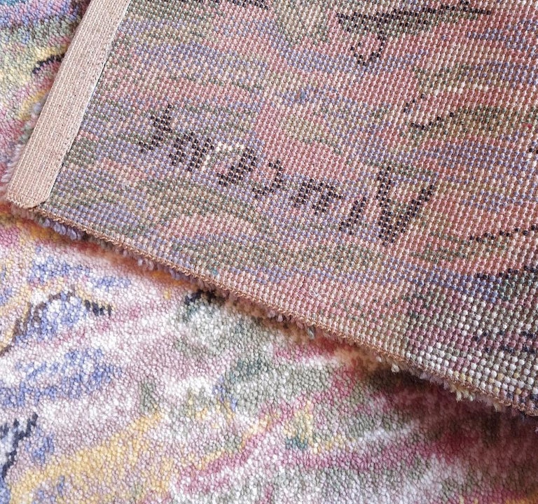 1995, Danish Ege Axminster Vincent van Gogh "Olive Trees" Wool Rug/Wall ...