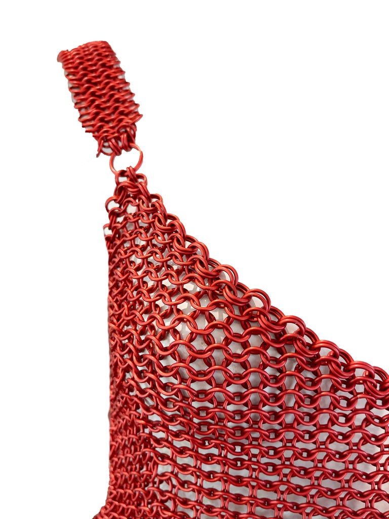 1995 F/W TODD OLDHAM Chainmail dress For Sale at 1stDibs