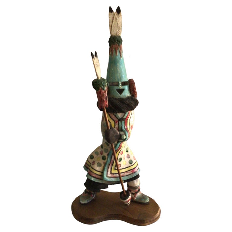 1995 Hopi Kachina Doll - Aholi For Sale at 1stDibs