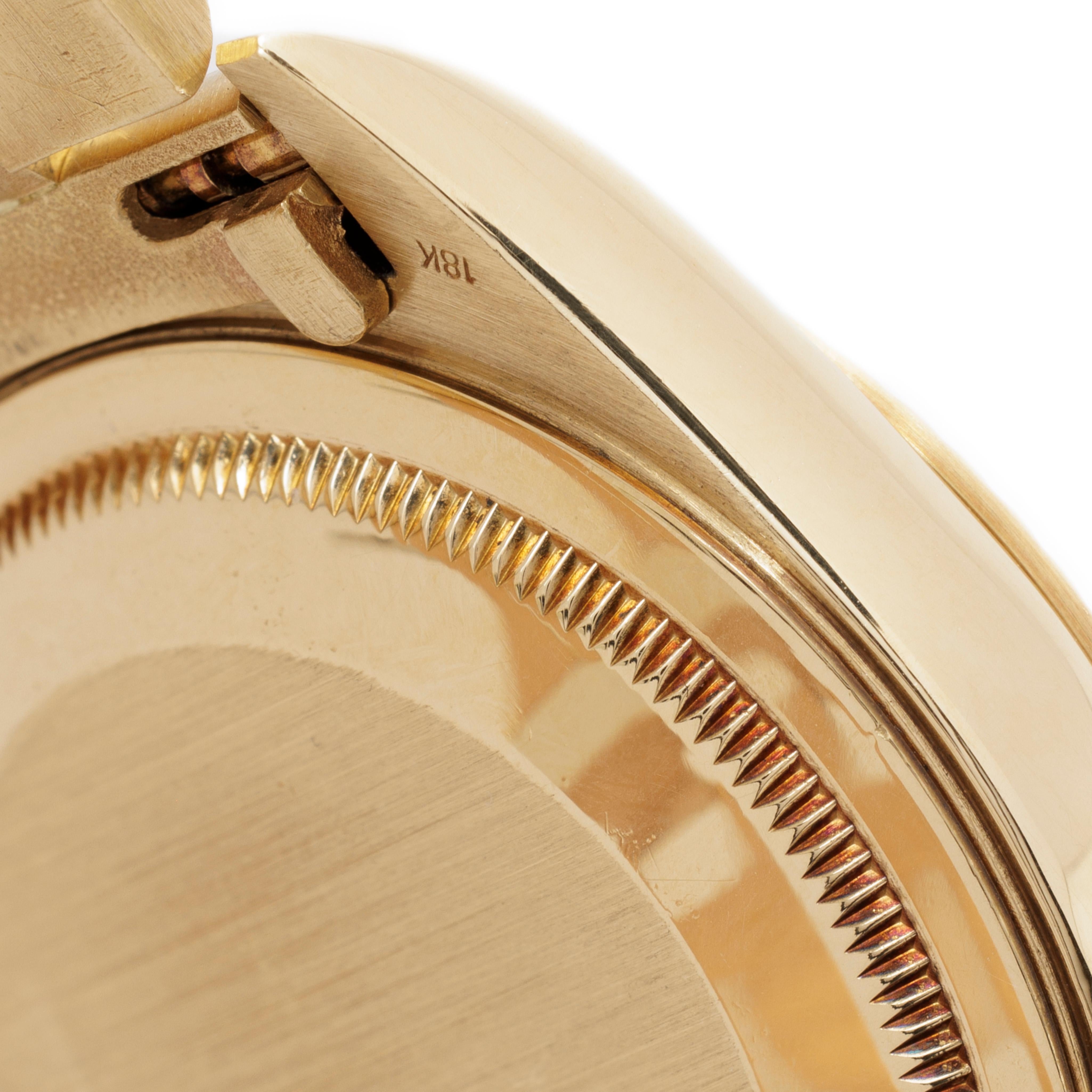 1999 Rolex Day-Date President 18 Karat 36mm Ruby Diamond String Box and ...