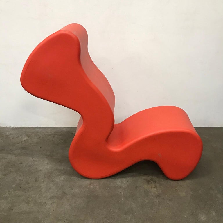 1998, Verner Panton, Orange Phantom Chair or Table at 1stDibs