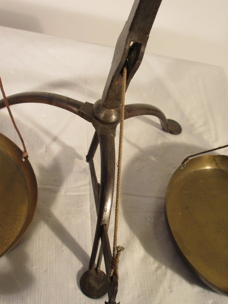 19century English Balancing Scale For Sale at 1stDibs