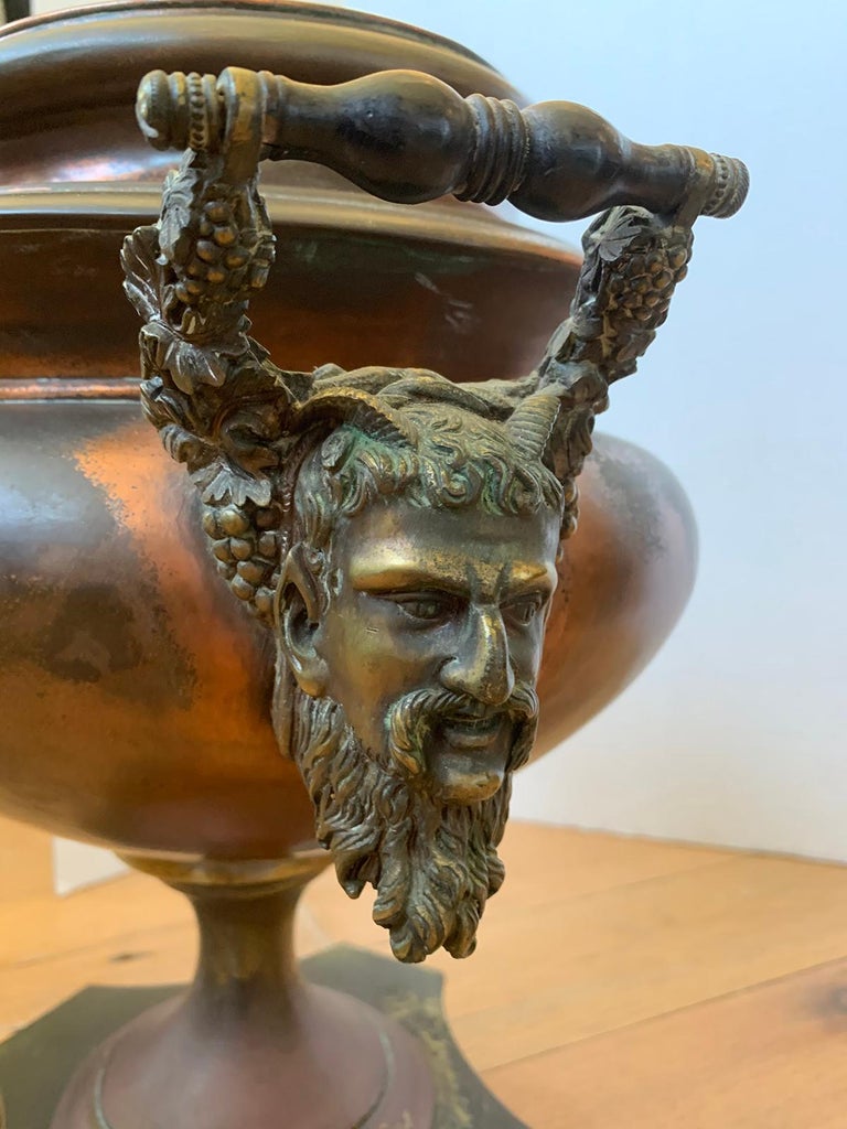 19th-20th Century Copper and Brass Hot Water Urn as Lamp For Sale at ...