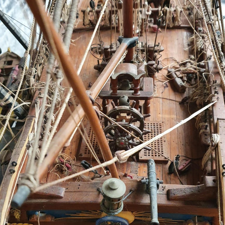 19th Century Boat Model at 1stDibs