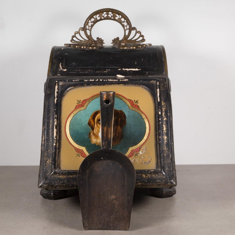 19th C. British Coal Scuttle C.1860 For Sale at 1stDibs