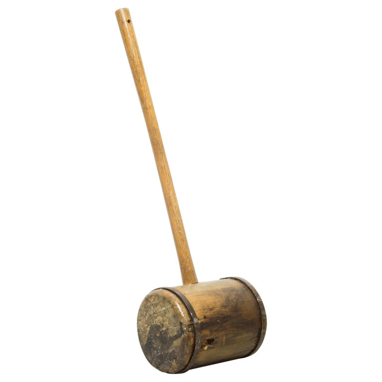 19th Century Carnival or Circus Strongman Mallet, circa 1880 For Sale ...