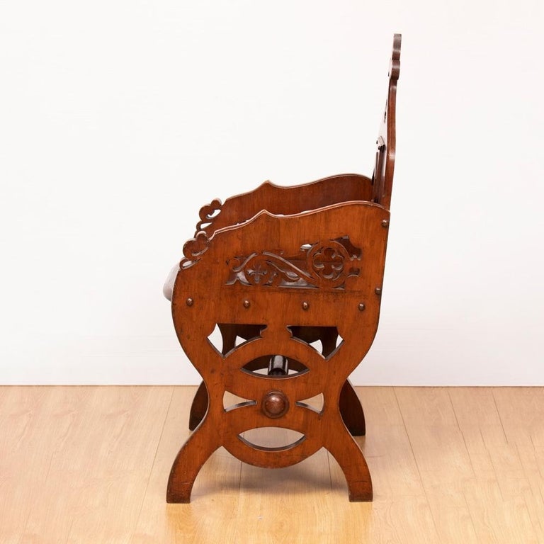 19th Century Ecclesiastical Gothic Revival Priests' Chair at 1stDibs ...