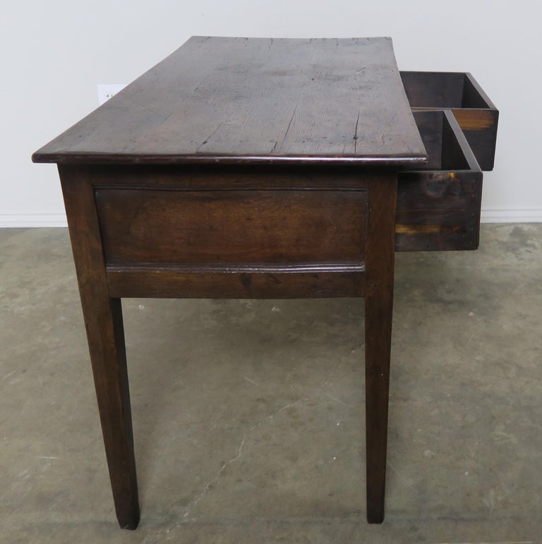 19th Century English 2-Drawer Writing Table at 1stDibs