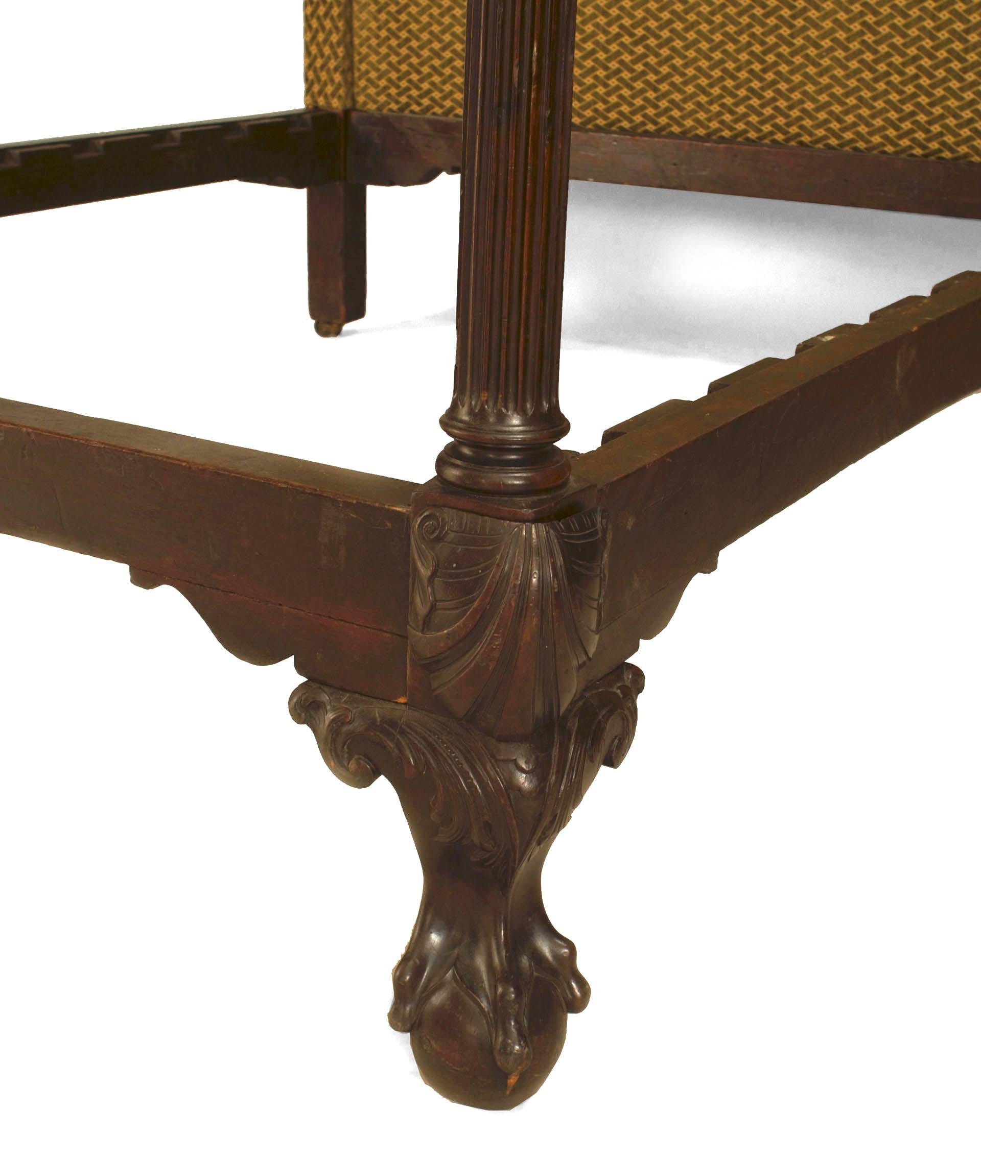19th c. English Chippendale Style Four Poster Bed at 1stDibs ...