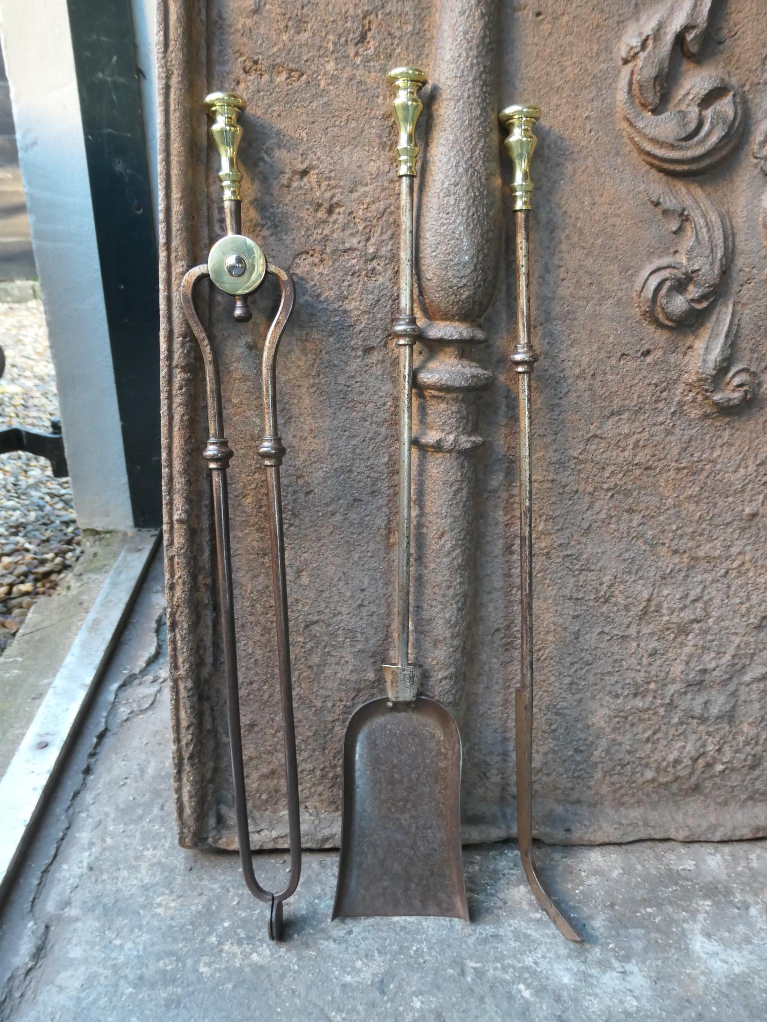 19th C. English Victorian Companion Set For Sale at 1stDibs