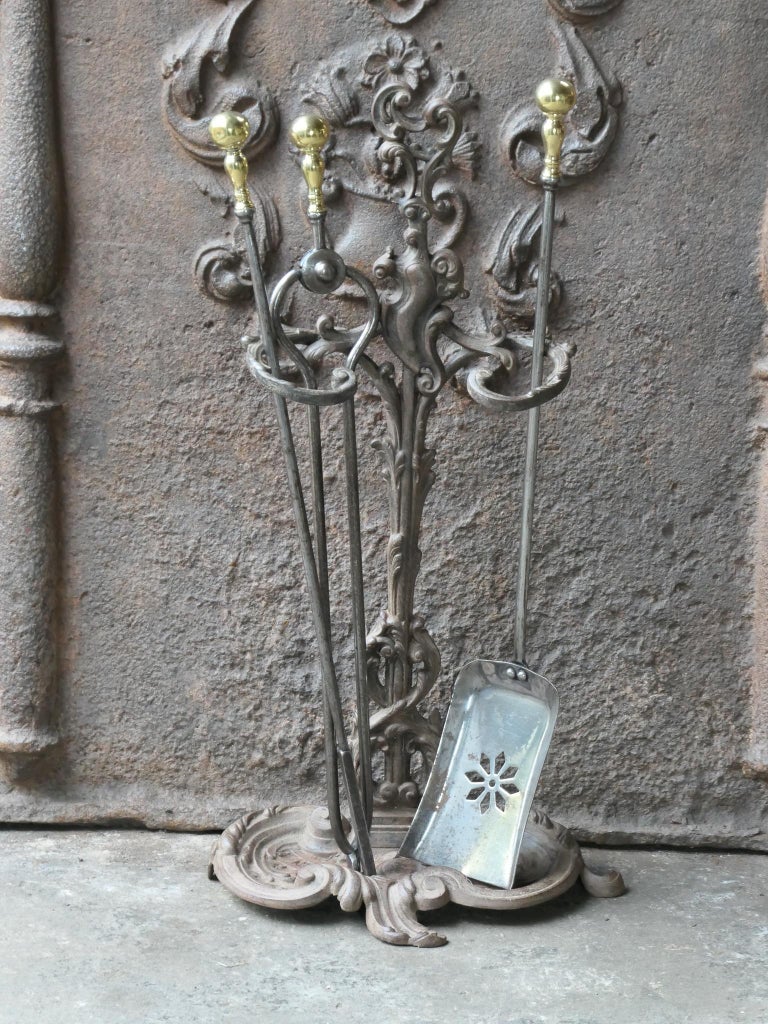 19th C. English Victorian Companion Set For Sale at 1stDibs