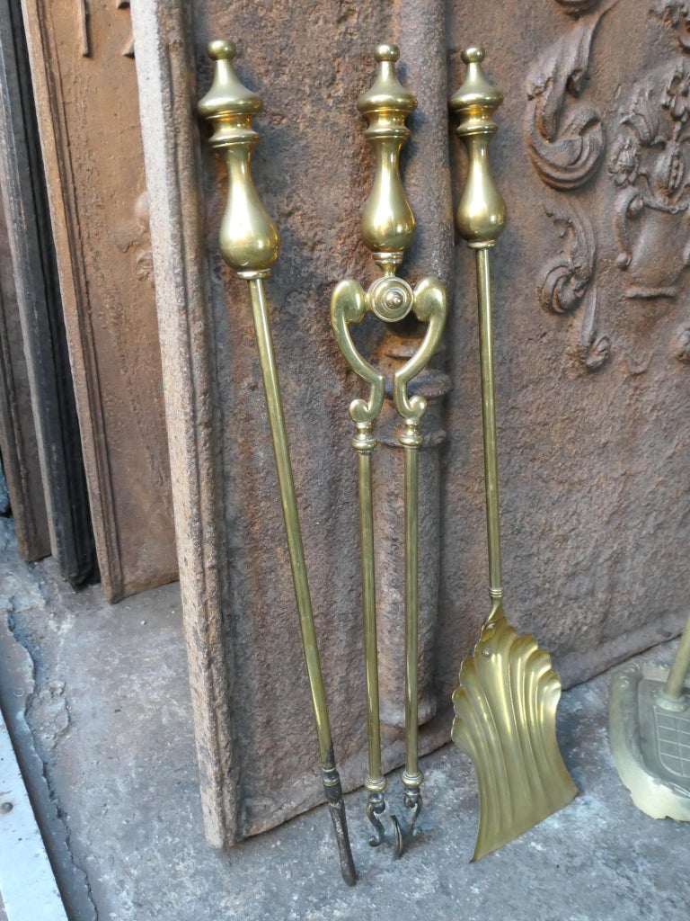 19th C. English Victorian Companion Set For Sale at 1stDibs