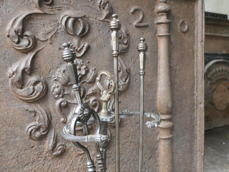 19th C. English Victorian Fire Companion Set For Sale at 1stDibs