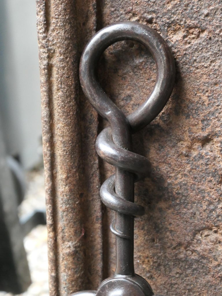 19th C. English Victorian Fireplace Tools For Sale at 1stDibs