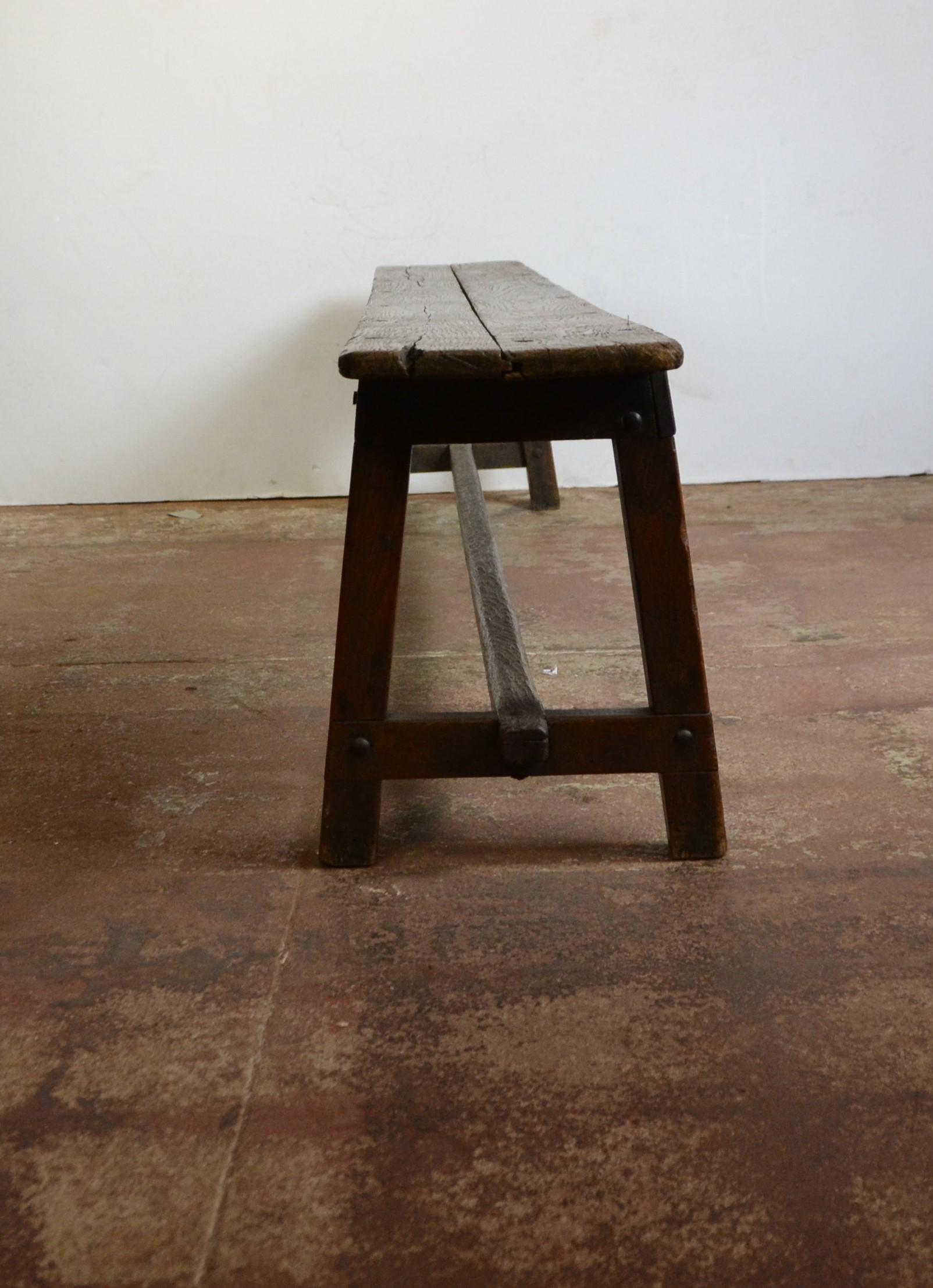 19th Century Extra-Long Bench at 1stDibs | extra long bench