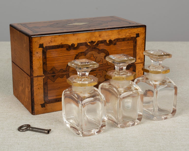 19th Century French Marquetry Perfume Box at 1stDibs