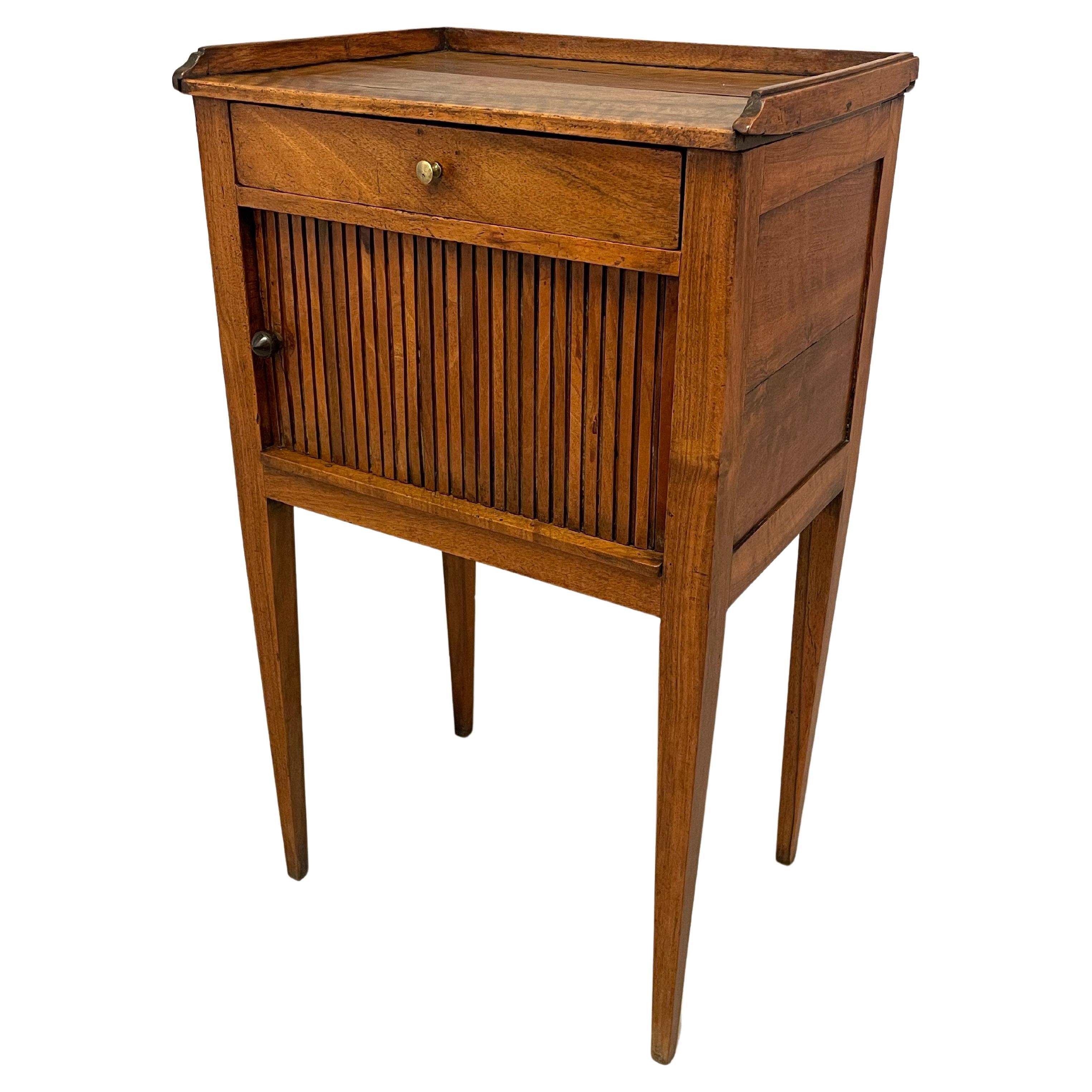 Rustic French Provincial Style Side Table For Sale at 1stDibs