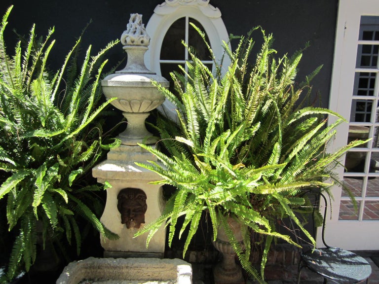 Hand Carved Stone Finial Decorative Architectural Element Antiques, LA ...