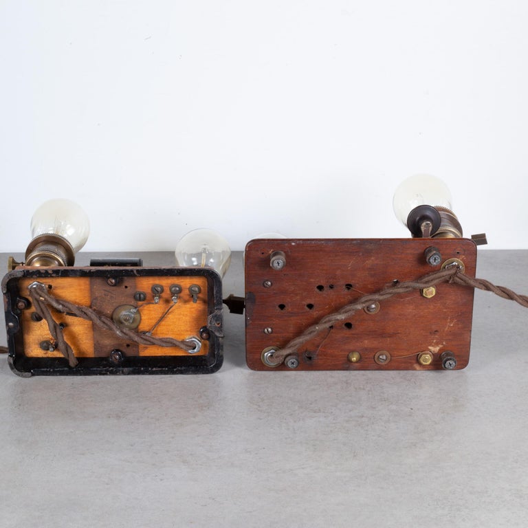 19th Century Industrial Morse Code Lamps, circa 1881 For Sale at 1stDibs