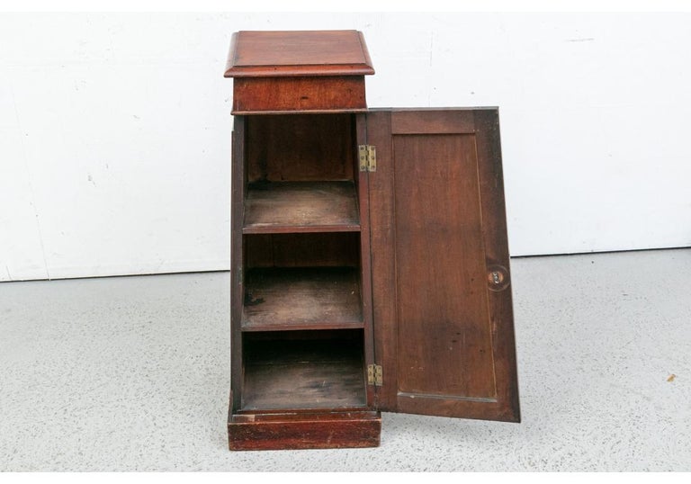 19th Century Mahogany Egyptian Revival Pylon Shaped Cabinet For Sale at ...