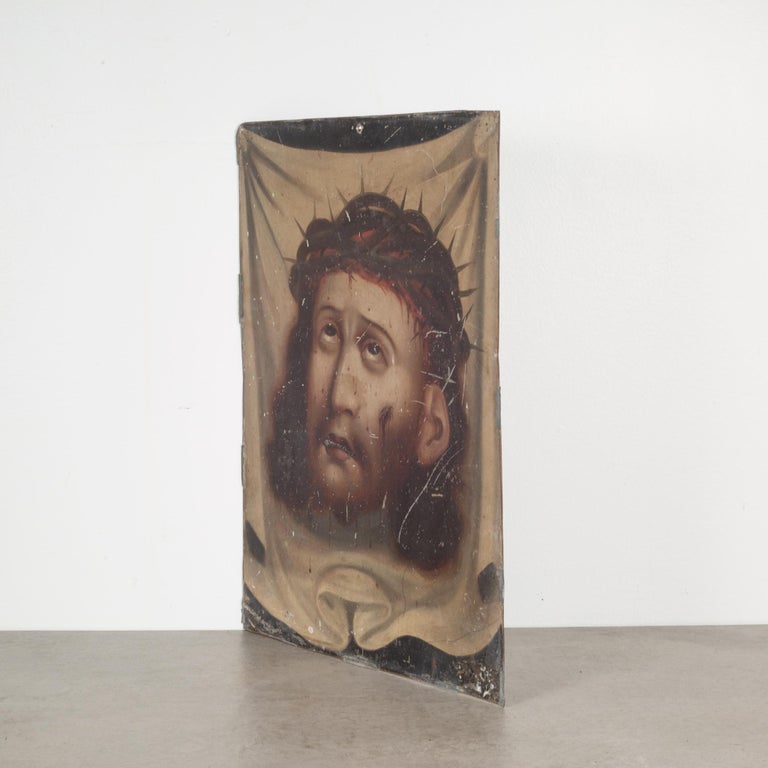 19th C. Mexican Retablo "Veronica's Veil", c.1880 For Sale at 1stDibs ...