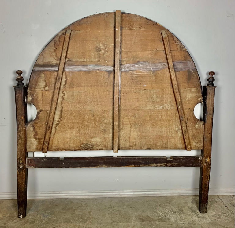 19th Century Painted and Gilt Spanish Headboard at 1stDibs