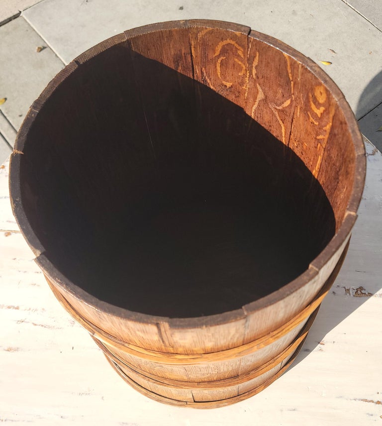 19th C Piggin or Measure Bucket For Sale at 1stDibs
