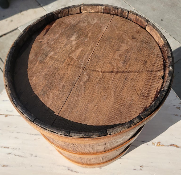 19th C Piggin or Measure Bucket For Sale at 1stDibs