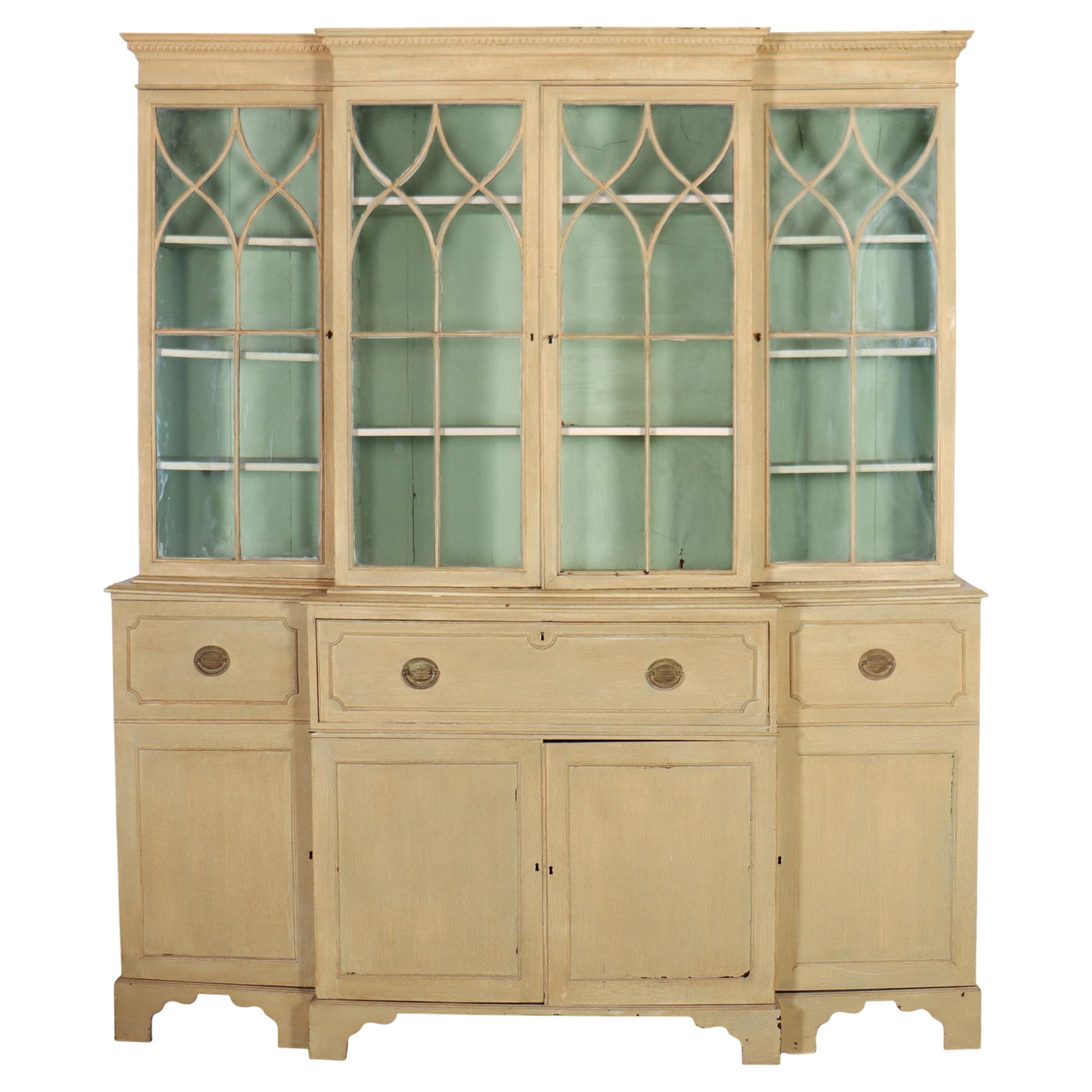19th C Secretaire Bookcase For Sale at 1stDibs