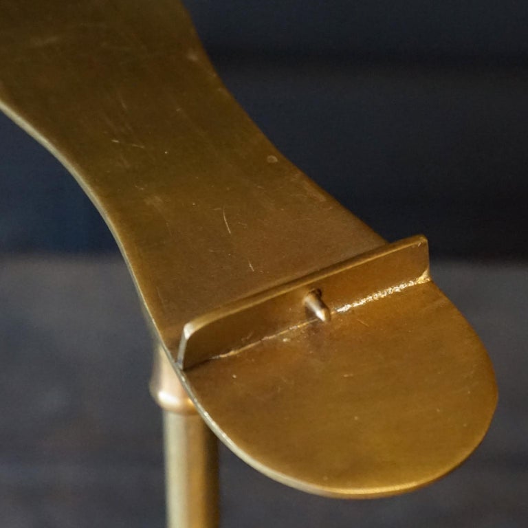 19th C. Victorian English Department Store Brass Shoe Display Counter ...