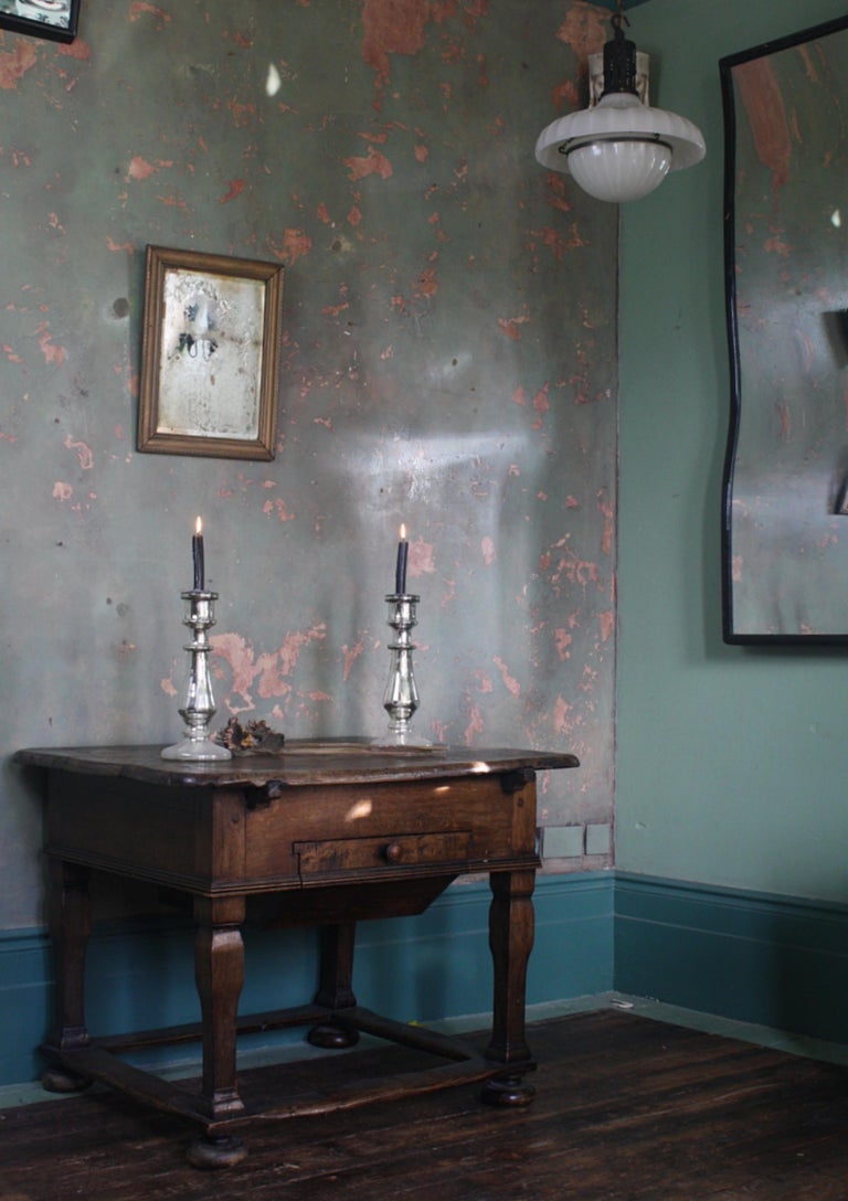 19th Century 1867 Inlaid Shepherds Pay Farmhouse Primitive Folk Art ...