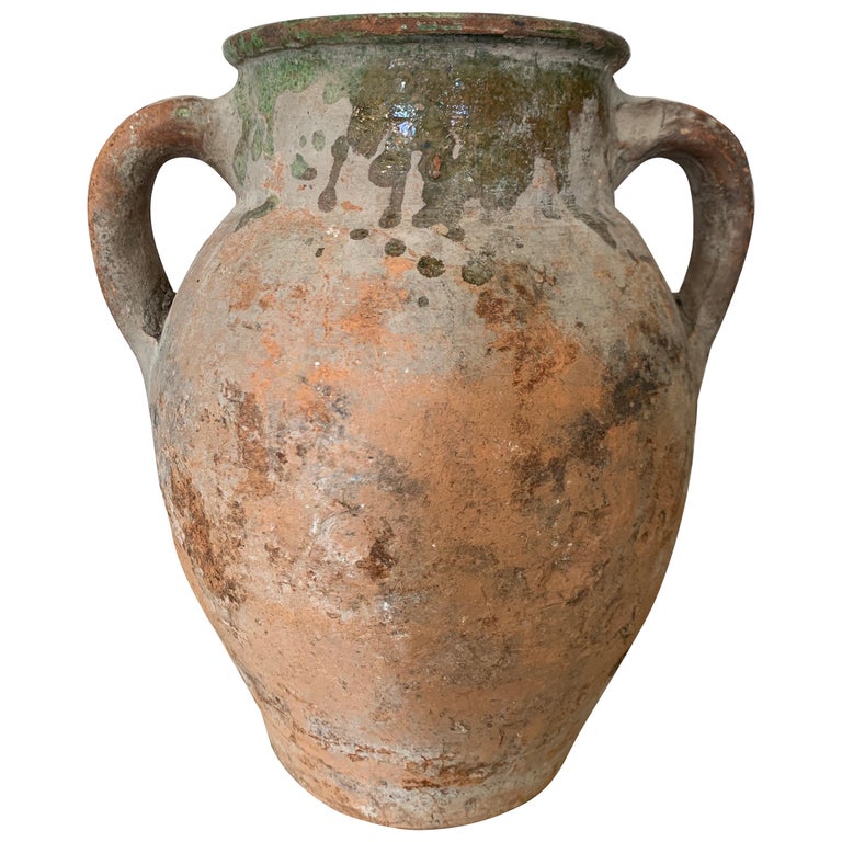 19th Century Aegean Sea Earthenware Jar at 1stDibs