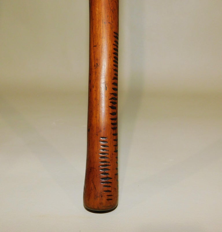 19th Century African Zulu War Club "Knobkerrie" Killing Stick For Sale ...