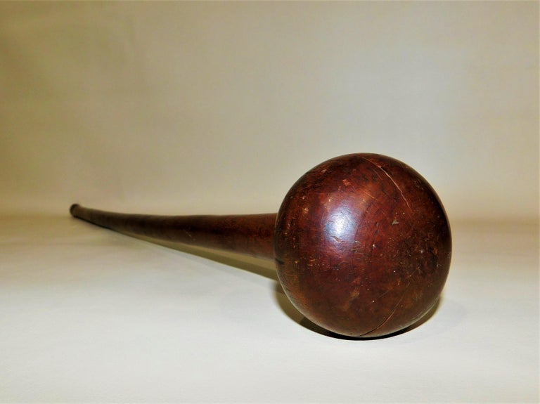 19th Century African Zulu War Club "Knobkerrie" Killing Stick For Sale ...