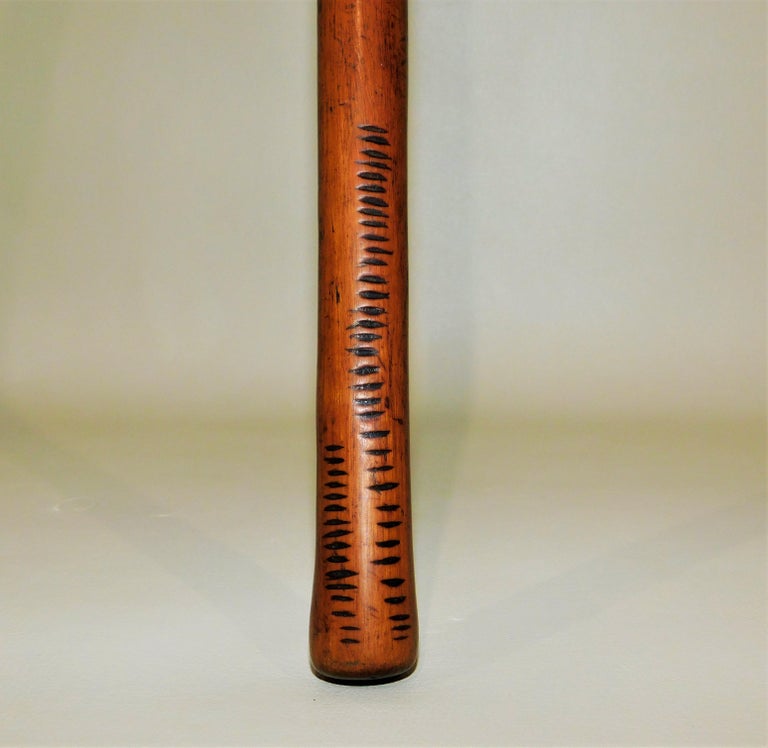 19th Century African Zulu War Club "Knobkerrie" Killing Stick For Sale ...