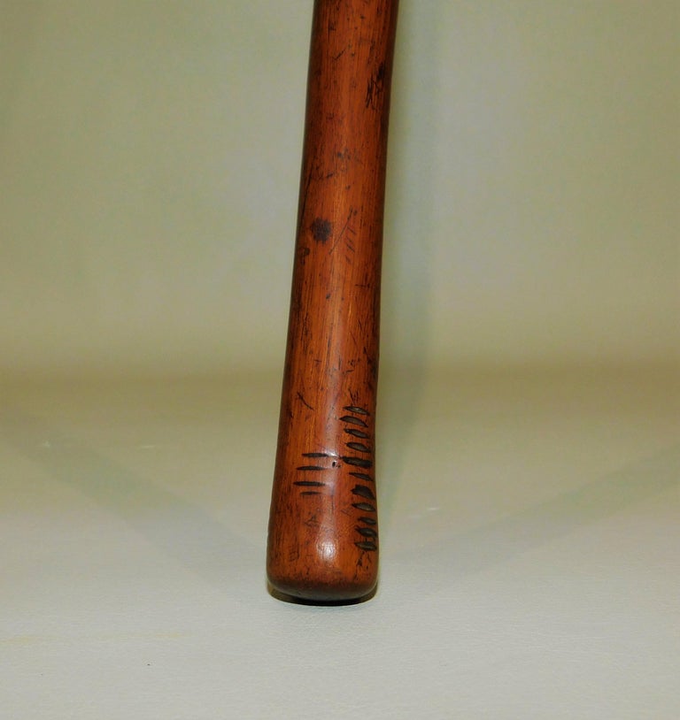 19th Century African Zulu War Club "Knobkerrie" Killing Stick For Sale ...
