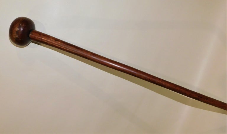 19th Century African Zulu War Club "Knobkerrie" Killing Stick For Sale ...