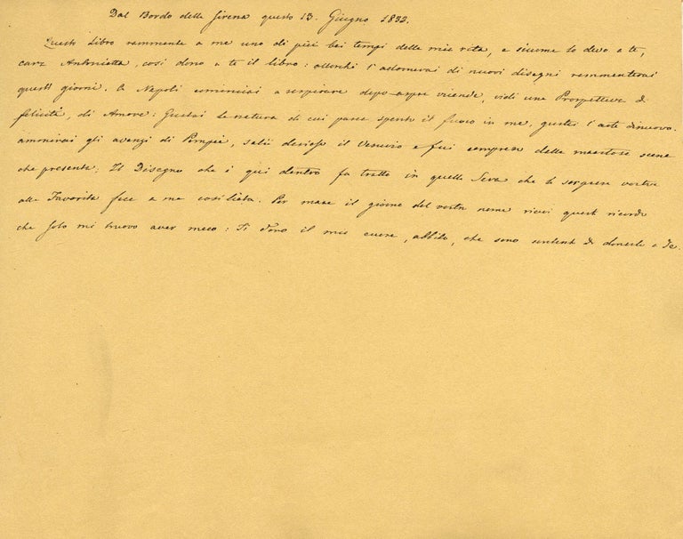 19th Century Album Containing Drawings, Memorabilia, and Botanical ...
