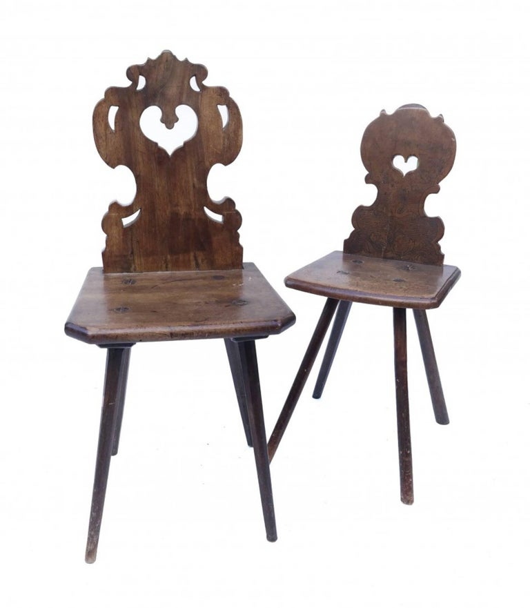 19th Century Alpine Stabelle Chairs, Switzerland at 1stDibs